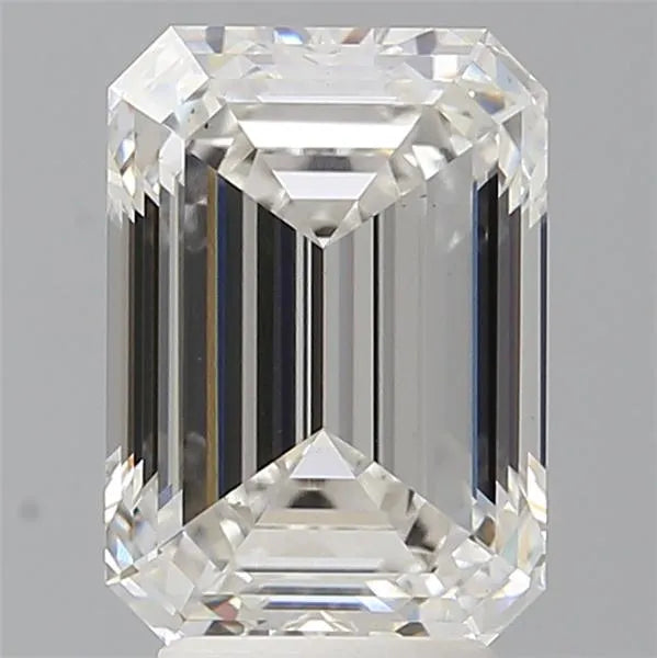 4.10ct Emerald Lab Grown Diamond (Colour G, Clarity VS1, IGI Certified ...